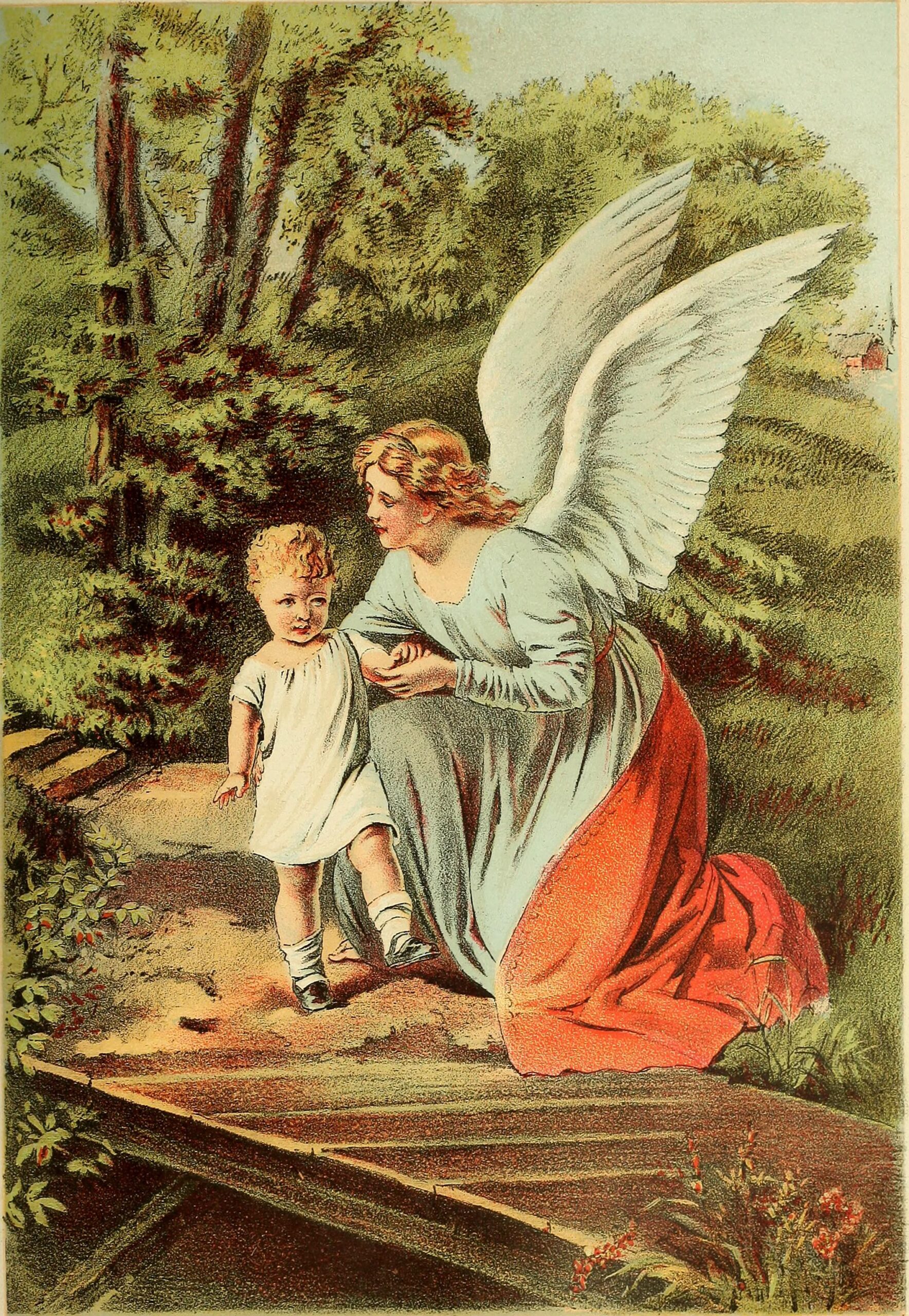 Oração ao Anjo da Guarda para imprimir grátis